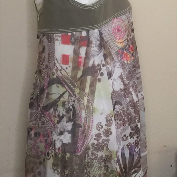 Bleu D'Azur | Dresses | Bleu Dazur Color Splash Dress | Poshmark